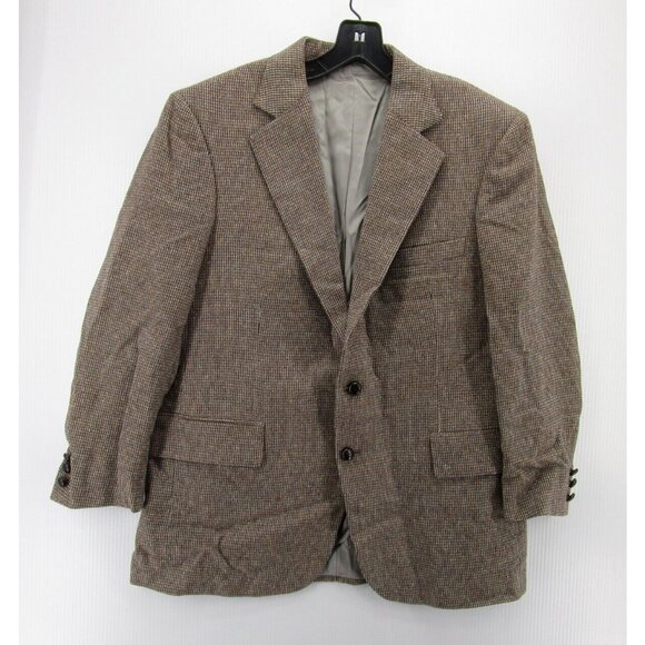 Dunhill | Jackets & Coats | Vintage Dunhill Tweed Blazer 42 Wool Sport ...